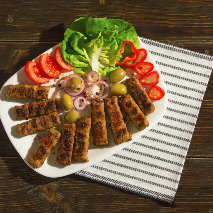 Beef/ Veal Sausage (Cevapi) 1.6 lb (Box) - Brother & Sister Food ...
