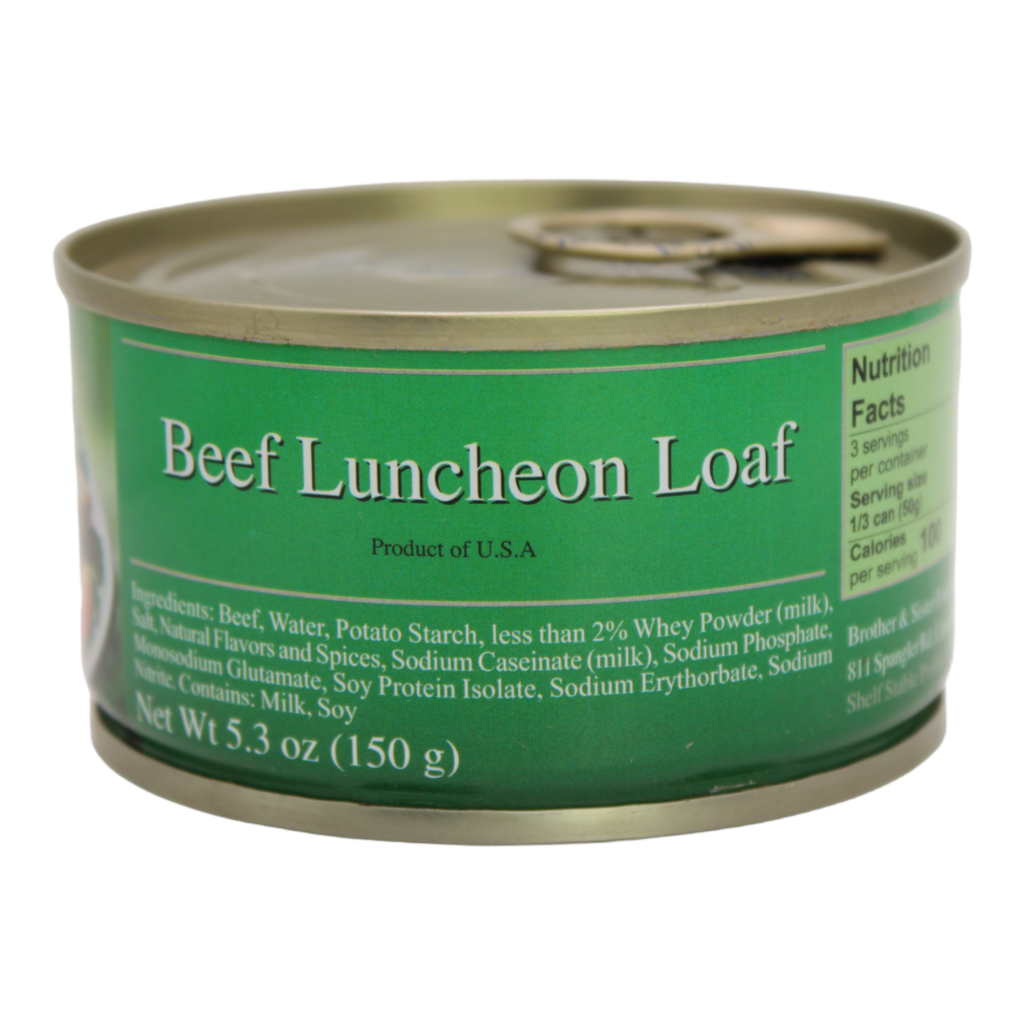 Beef Luncheon (Govedi Narezak) 150 gr - Brother & Sister Food Services Inc.